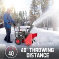 Clear Heavy Snow with PowerSmart 24 Inch Snow Blower